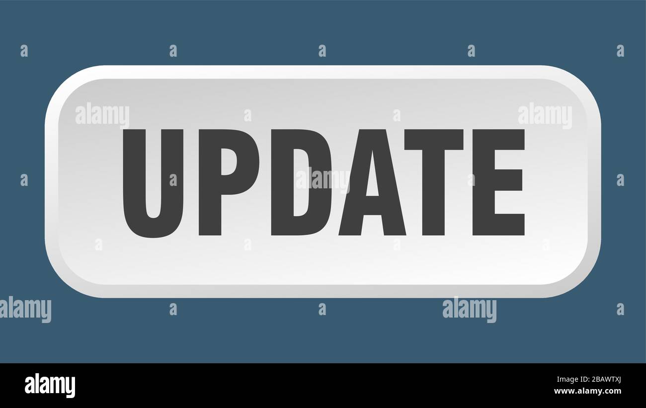 update button. update square 3d push button Stock Vector Image & Art - Alamy