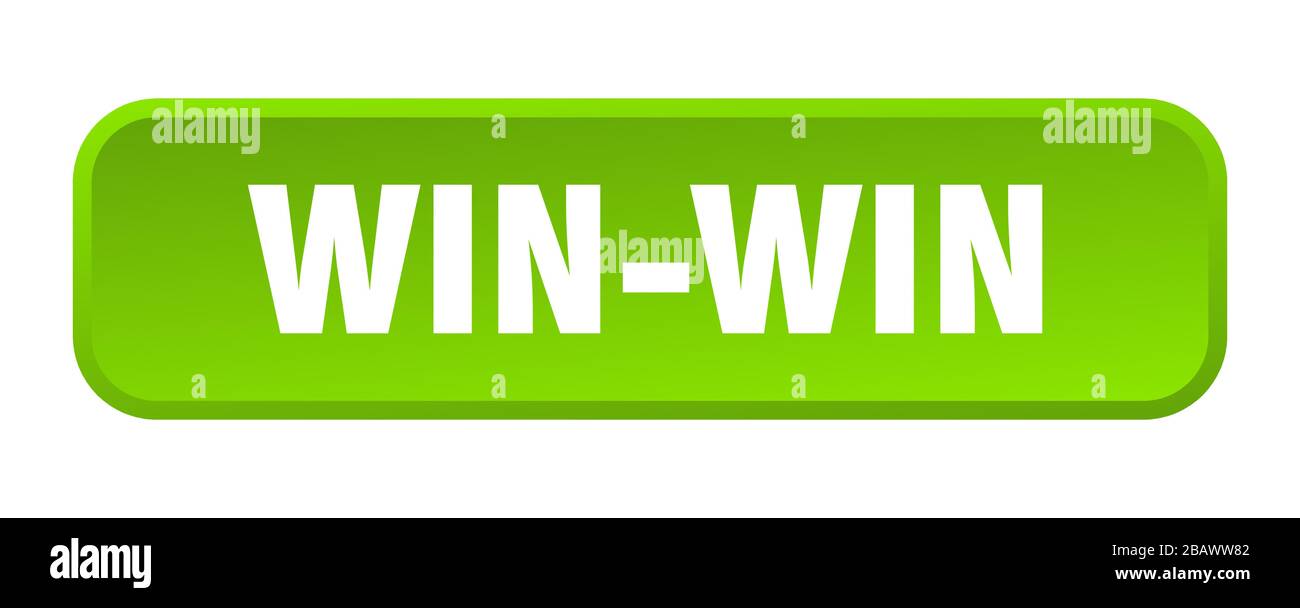 win-win button. win-win square 3d push button Stock Vector Image & Art ...