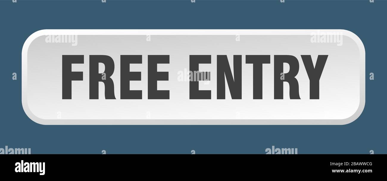 Free entry square sticker hi-res stock photography and images - Alamy