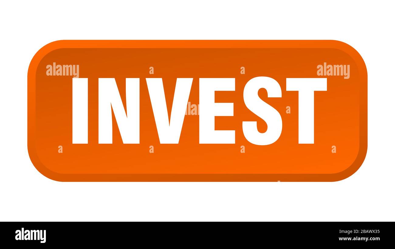 invest button. invest square 3d push button Stock Vector Image & Art ...