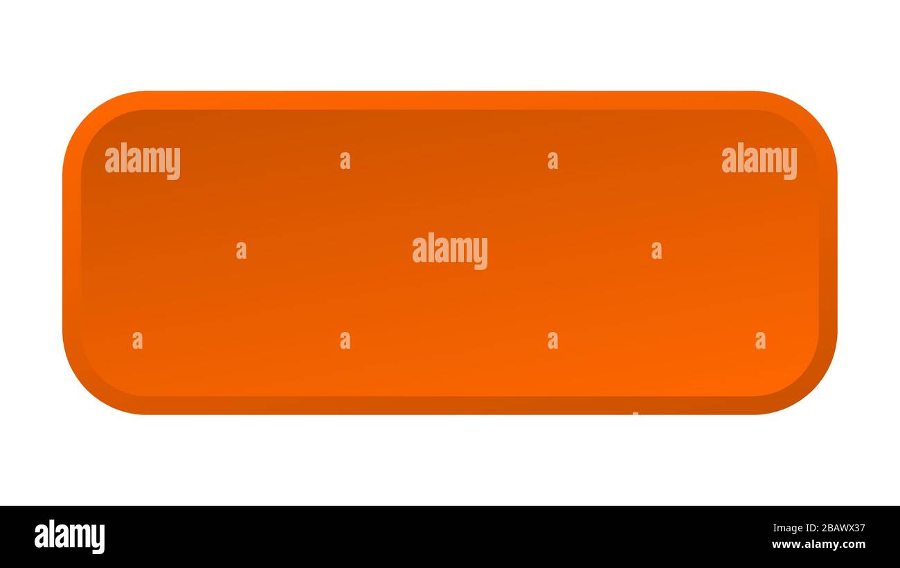 blank button. blank square 3d push button Stock Vector Image & Art - Alamy