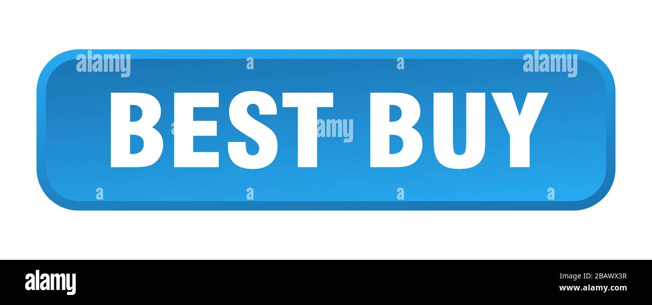 best buy button. best buy square 3d push button Stock Vector Image ...