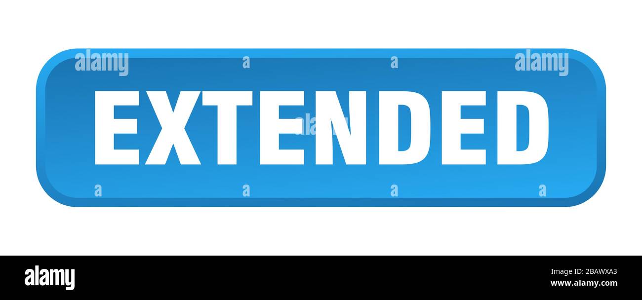 extended button. extended square 3d push button Stock Vector Image & Art - Alamy