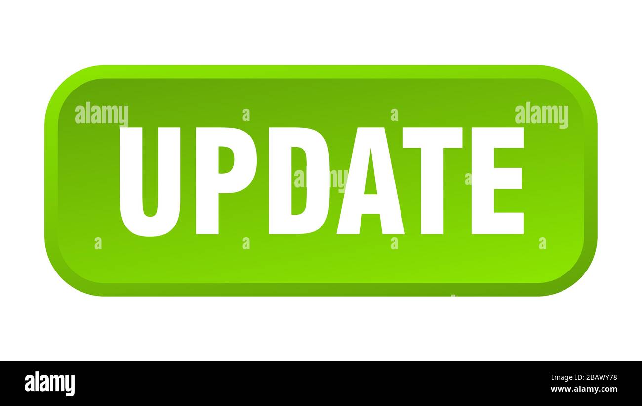update button. update square 3d push button Stock Vector Image & Art - Alamy