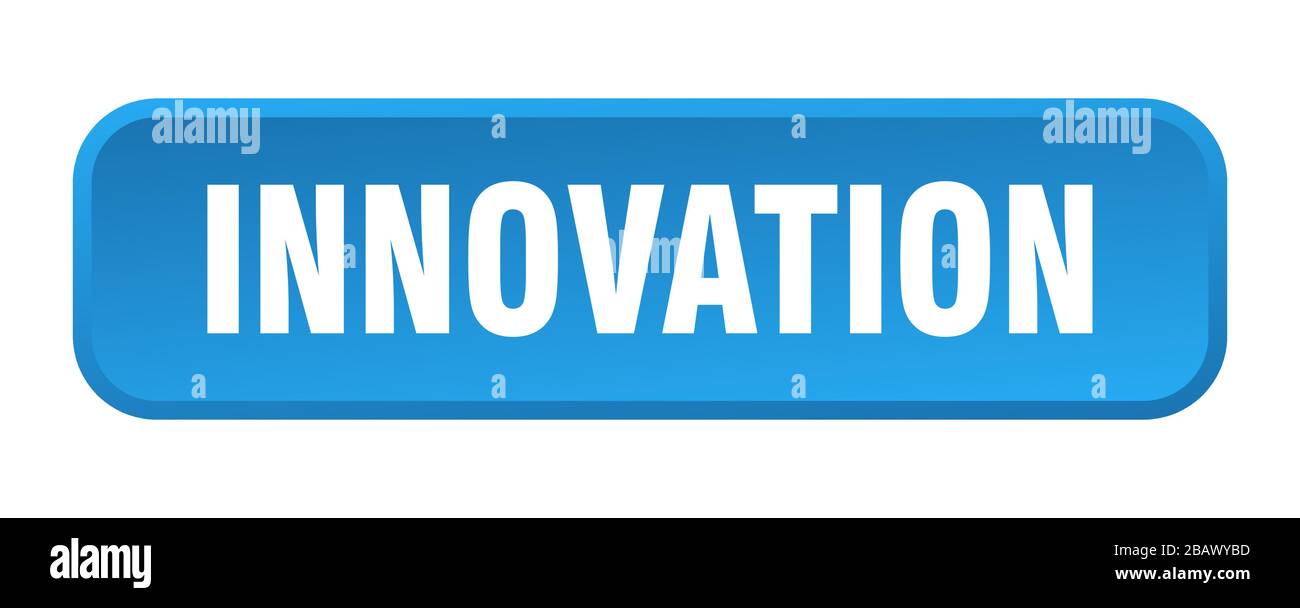 innovation button. innovation square 3d push button Stock Vector Image & Art - Alamy