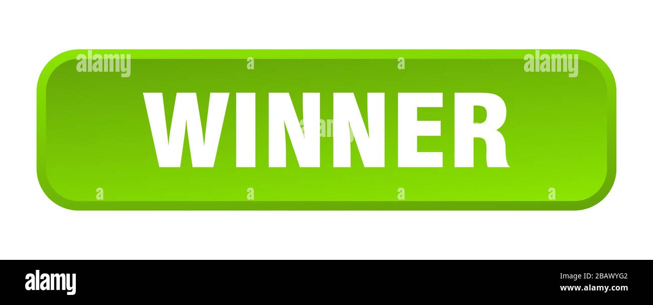 winner button. winner square 3d push button Stock Vector Image & Art ...