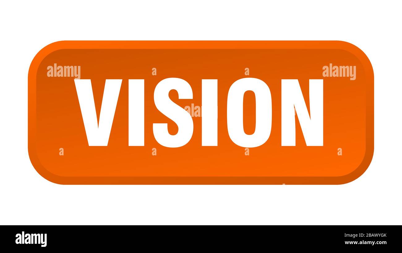 vision button. vision square 3d push button Stock Vector Image & Art ...