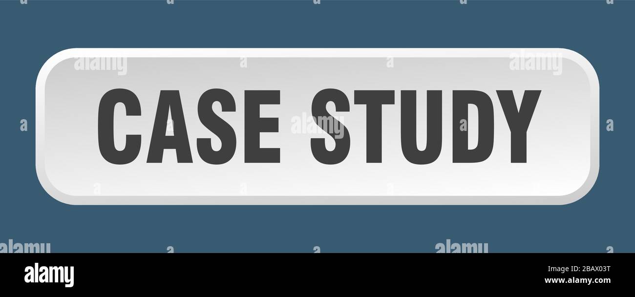 case study button. case study square 3d push button Stock Vector Image ...