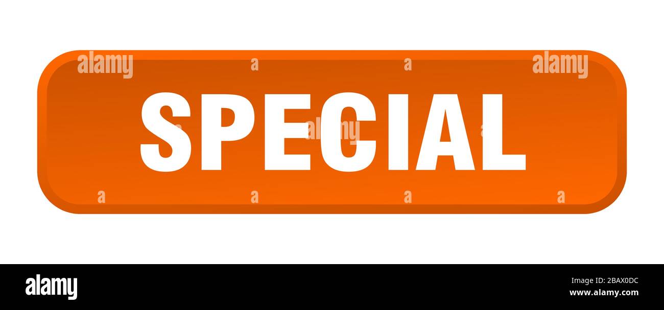 special button. special square 3d push button Stock Vector Image & Art - Alamy