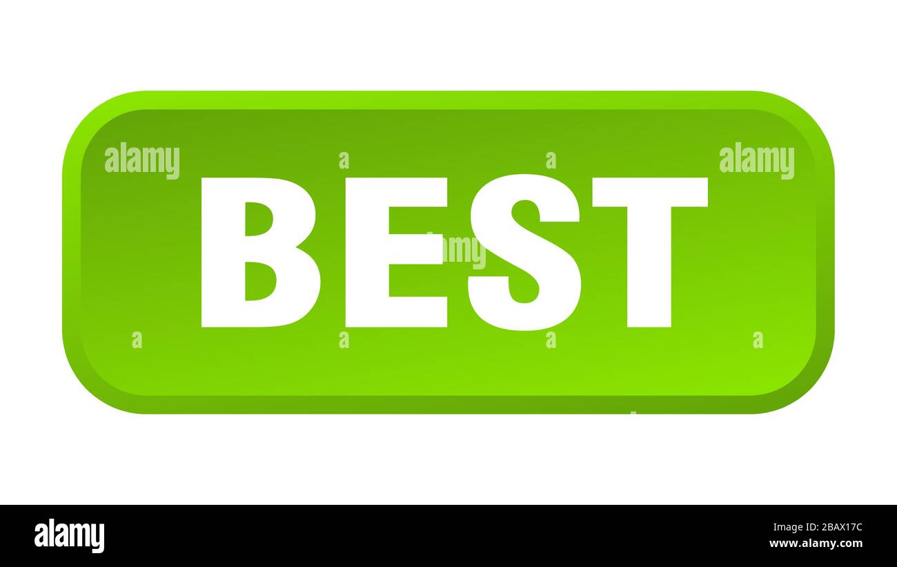 best button. best square 3d push button Stock Vector Image & Art - Alamy