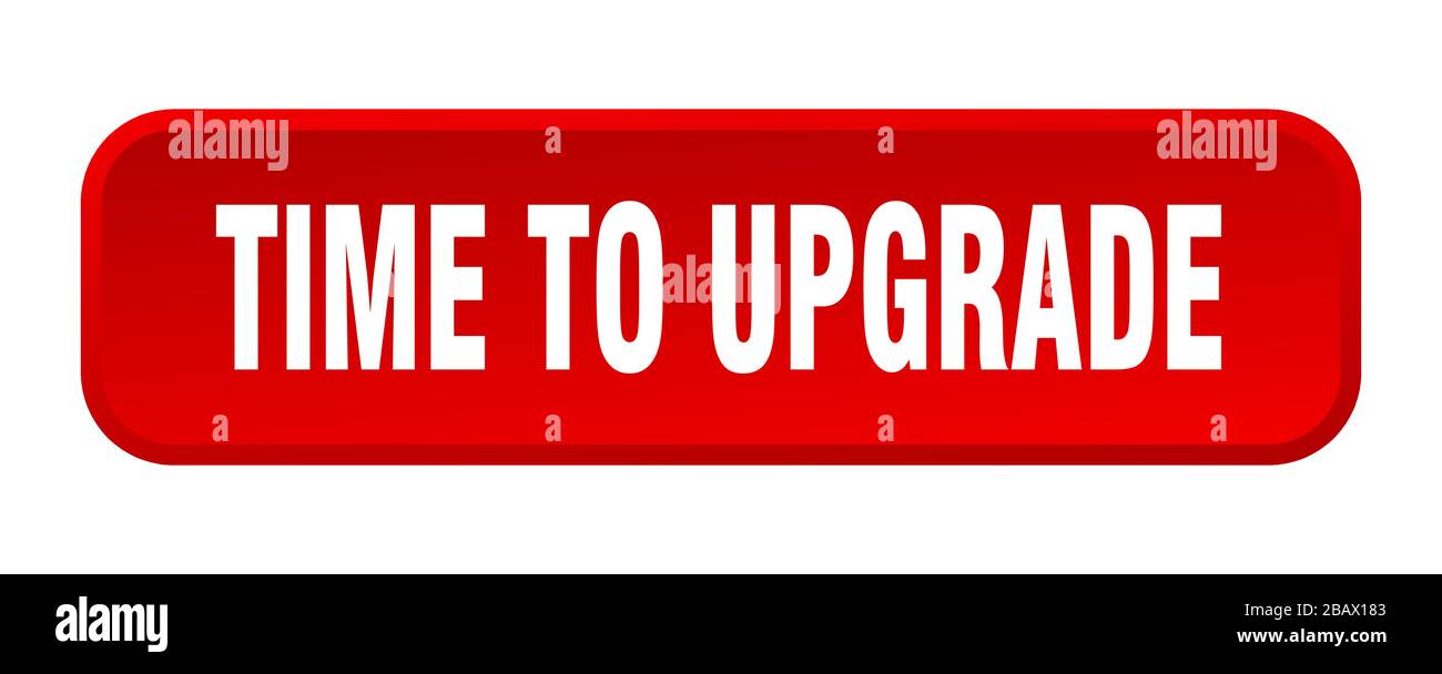 Time upgrade button square hi-res stock photography and images - Alamy