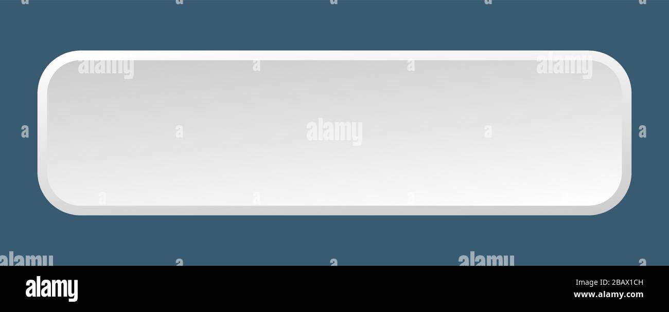 blank button. blank square 3d push button Stock Vector Image & Art - Alamy