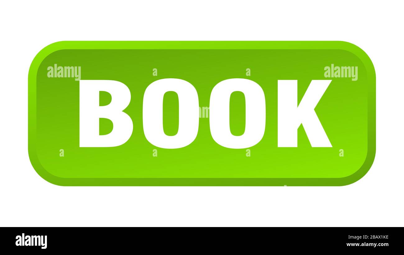 book button. book square 3d push button Stock Vector Image & Art - Alamy