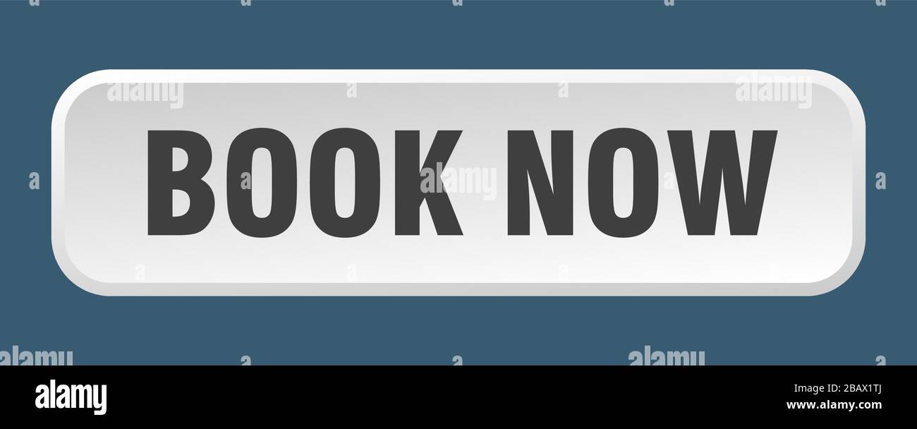 book now button. book now square 3d push button Stock Vector Image ...