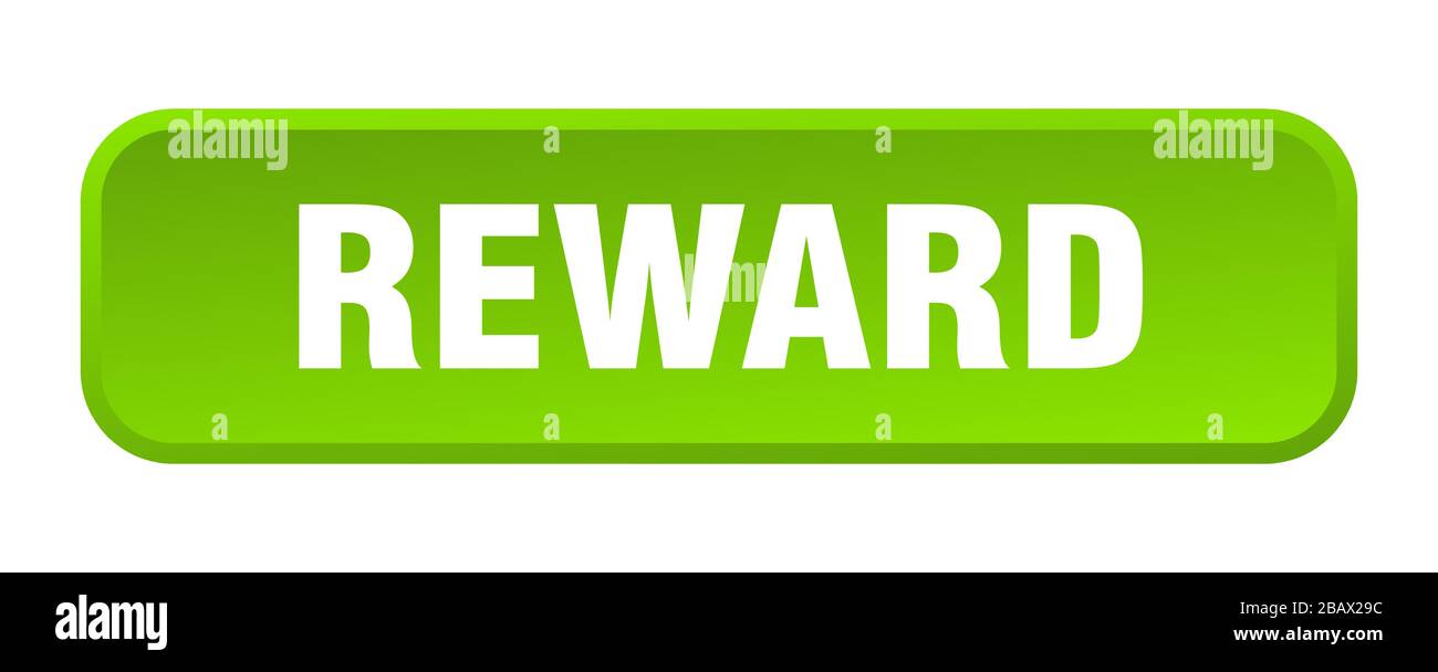 reward button. reward square 3d push button Stock Vector Image & Art ...