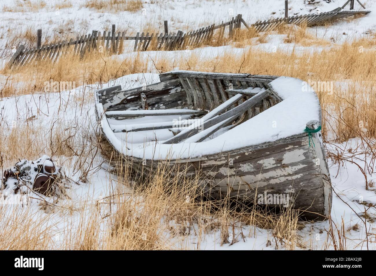 Newfoundland dory boat hi-res stock photography and images - Alamy