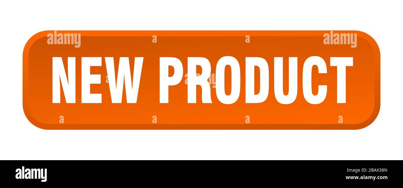 new product button. new product square 3d push button Stock Vector Image & Art - Alamy