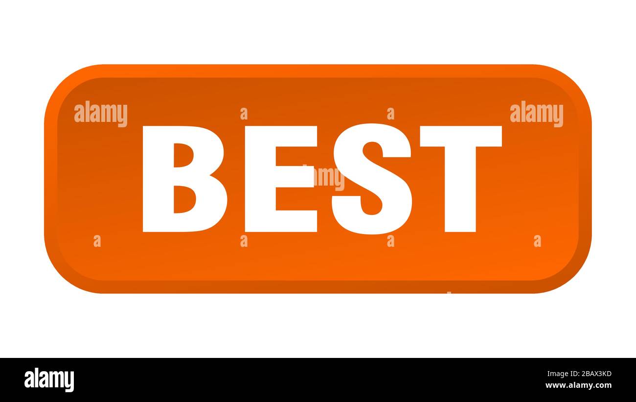 best button. best square 3d push button Stock Vector Image & Art - Alamy