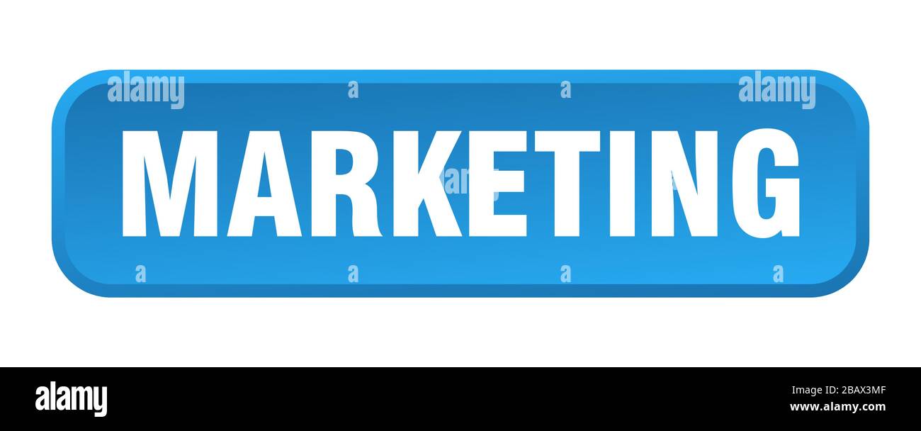 marketing button. marketing square 3d push button Stock Vector Image & Art - Alamy