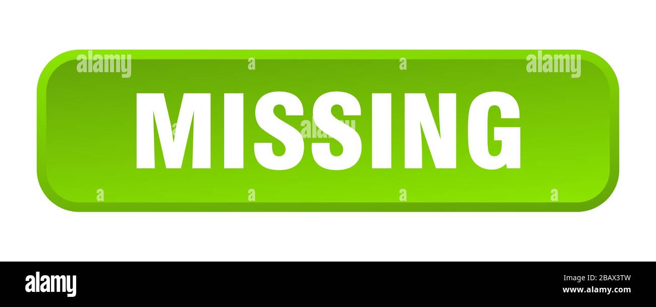 missing button. missing square 3d push button Stock Vector Image & Art ...