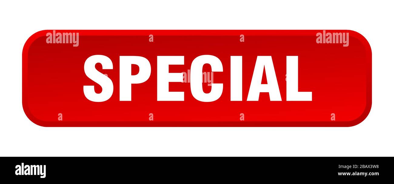 special button. special square 3d push button Stock Vector Image & Art ...