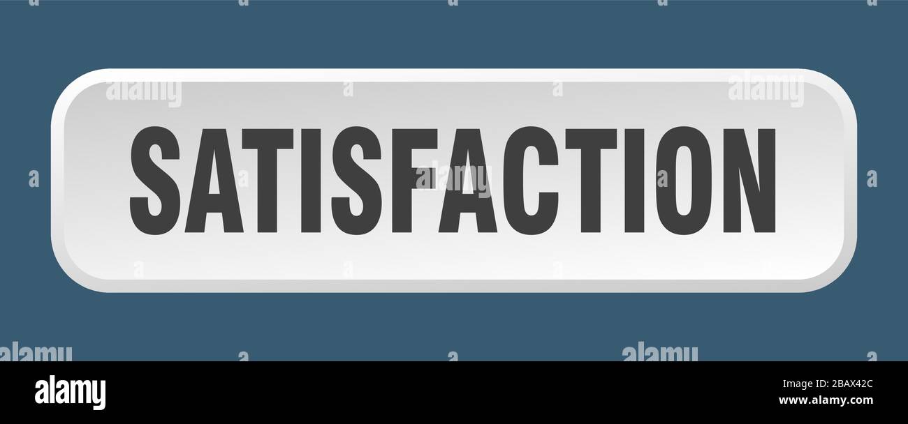 satisfaction button. satisfaction square 3d push button Stock Vector ...