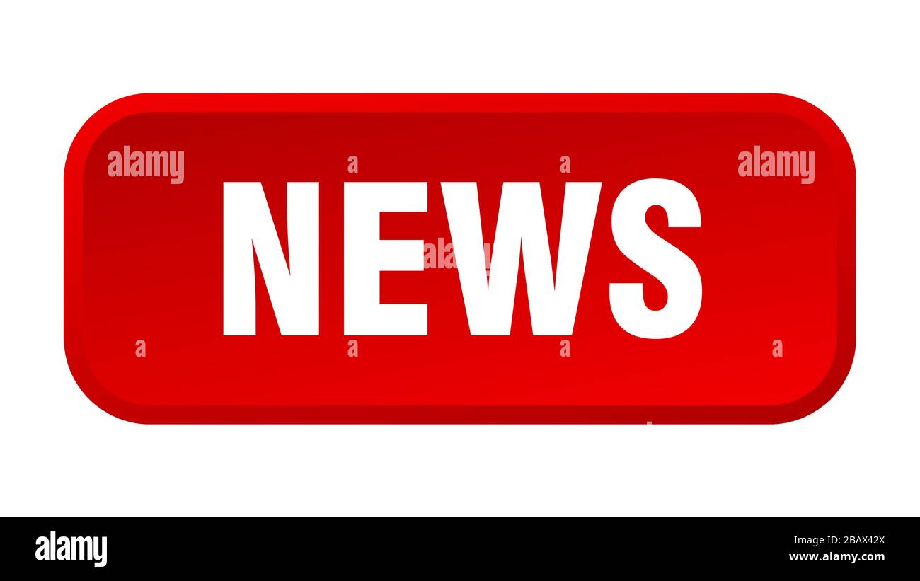 news button. news square 3d push button Stock Vector Image & Art - Alamy