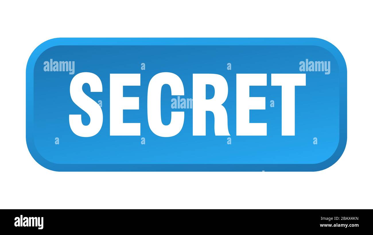 secret button. secret square 3d push button Stock Vector Image & Art - Alamy