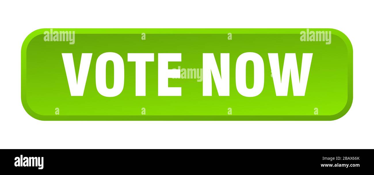 Vote now sticker square hi-res stock photography and images - Alamy