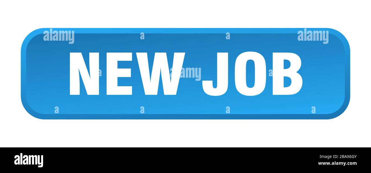 new job button. new job square 3d push button Stock Vector Image & Art ...