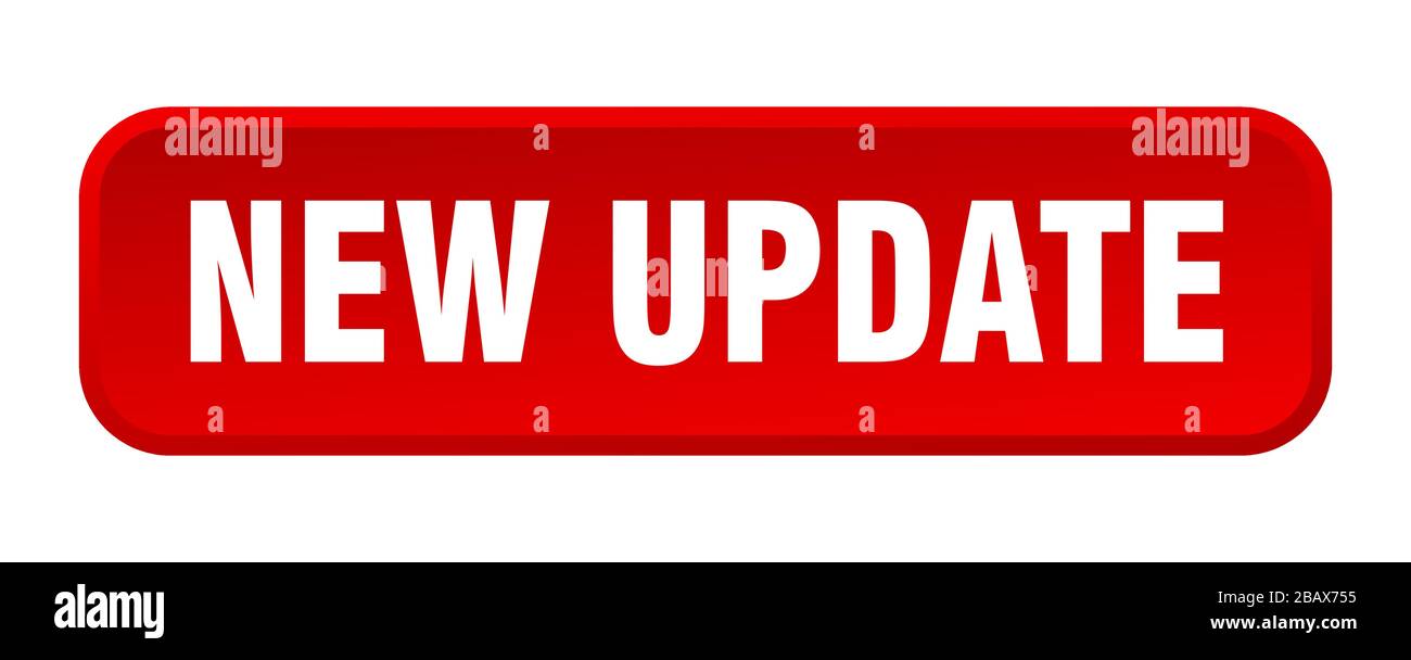 new update button. new update square 3d push button Stock Vector Image & Art - Alamy