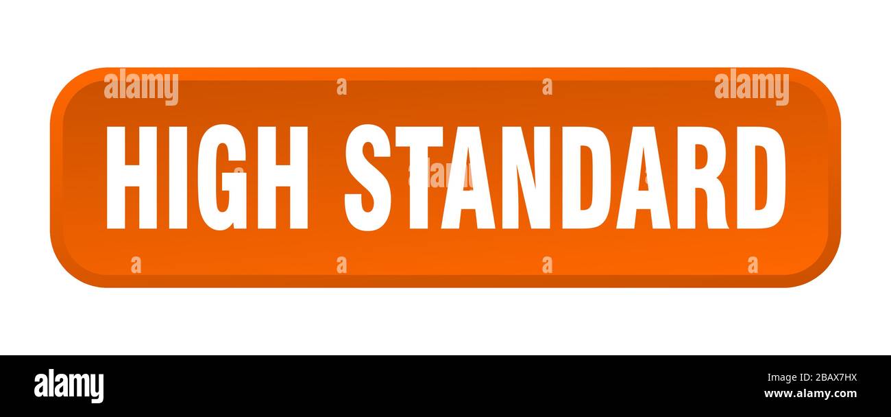 High standard sign rounded hi-res stock photography and images - Alamy