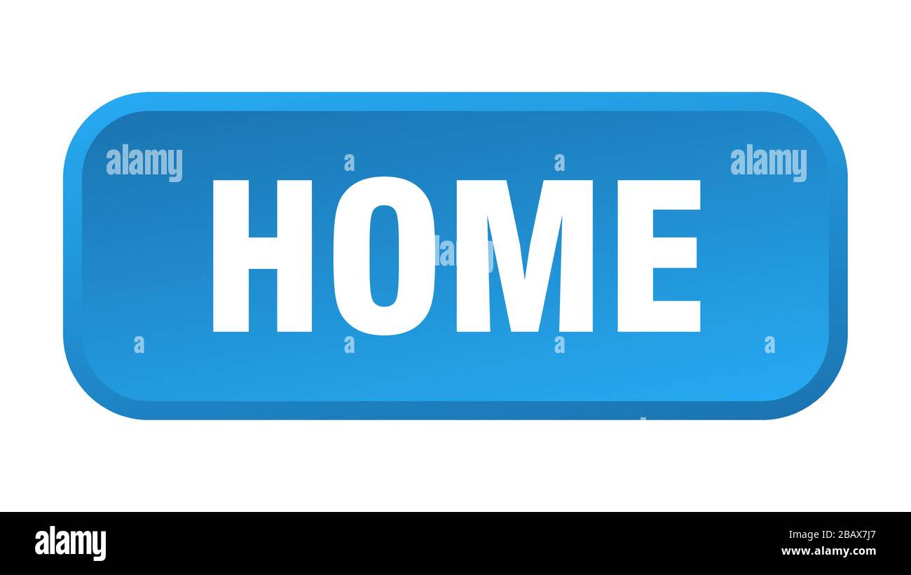 home button. home square 3d push button Stock Vector Image & Art - Alamy