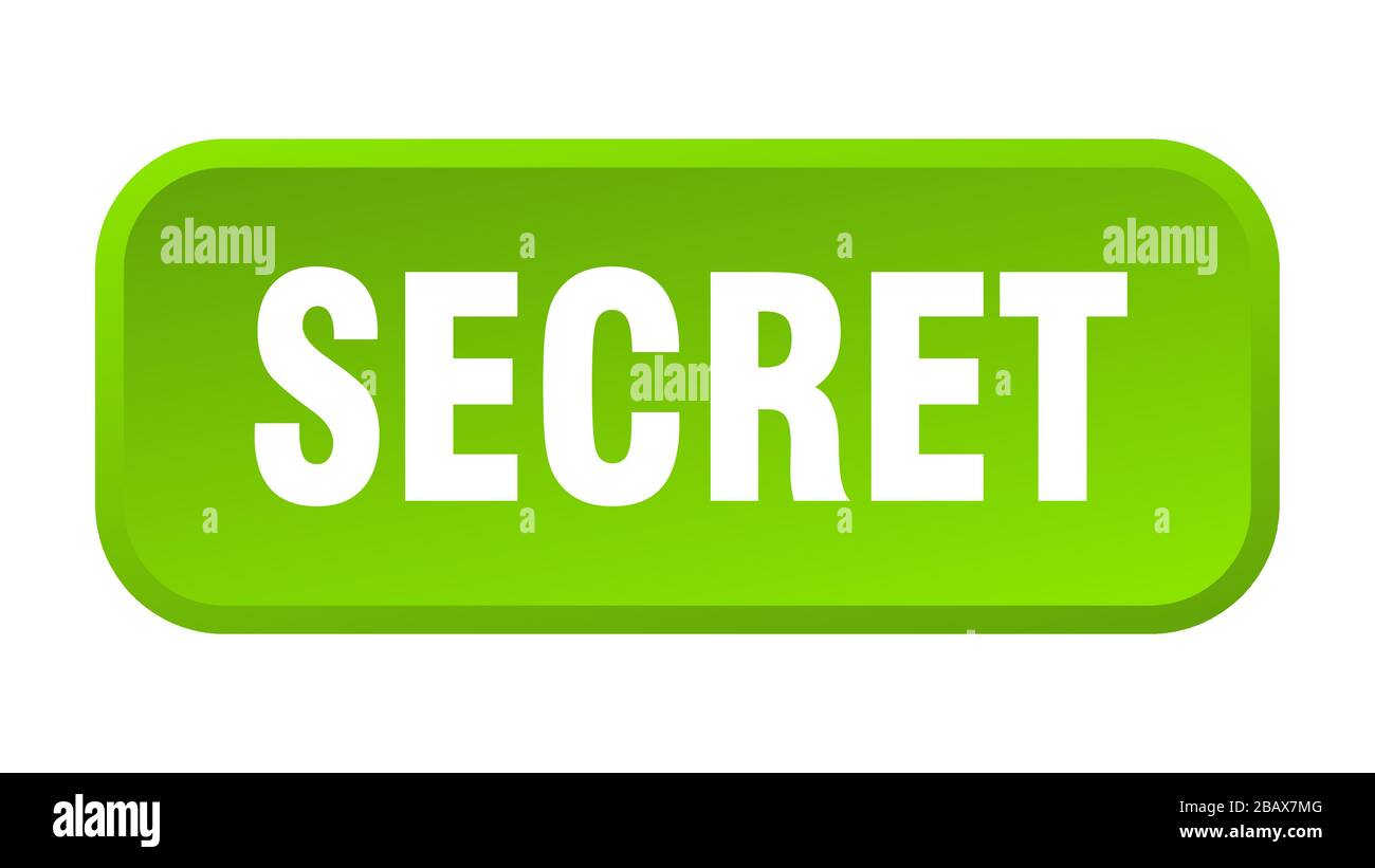 secret button. secret square 3d push button Stock Vector Image & Art ...
