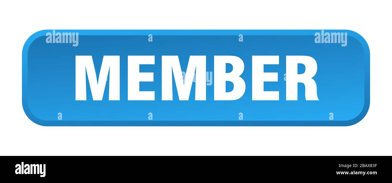 member button. member square 3d push button Stock Vector Image & Art ...