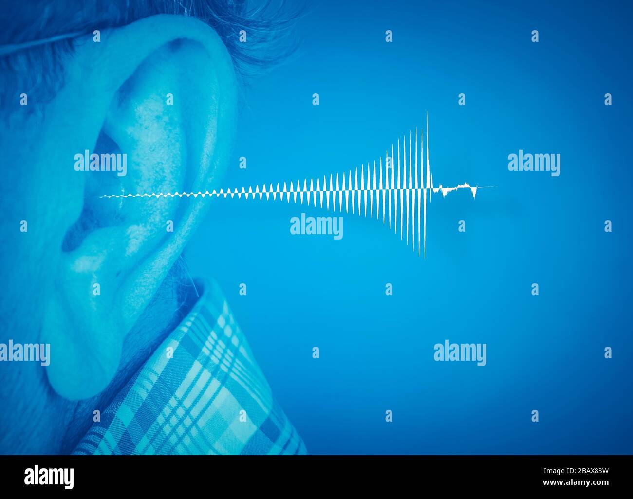 human ear macro detail close-up shot Stock Photo - Alamy