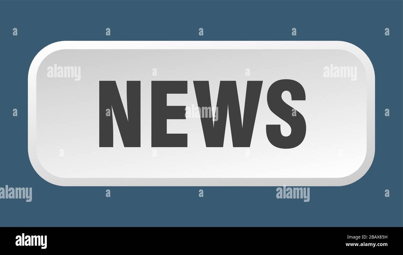news button. news square 3d push button Stock Vector Image & Art - Alamy