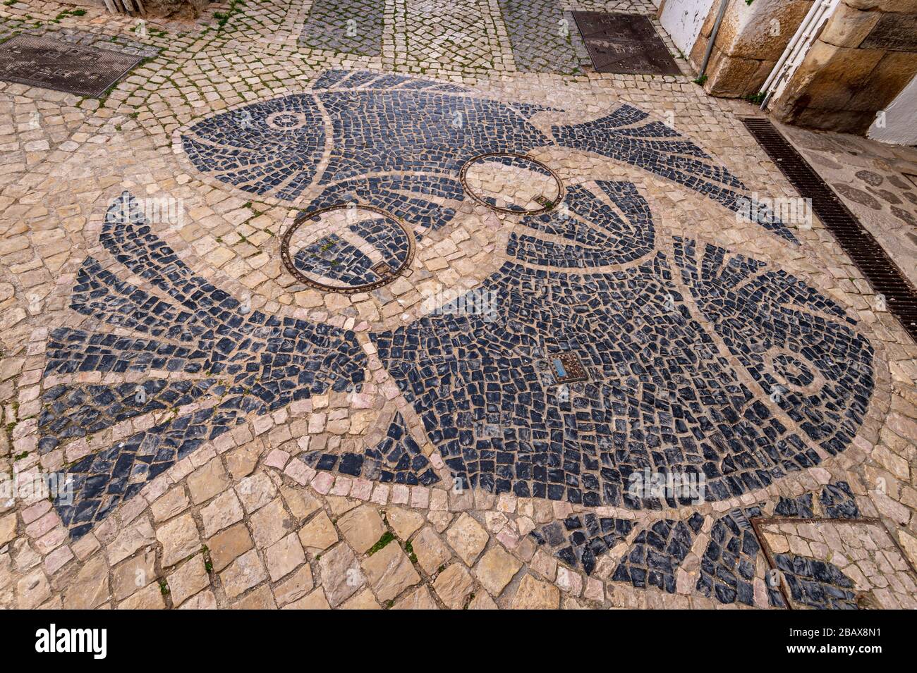 Portuguese cobblestone hi-res stock photography and images - Alamy