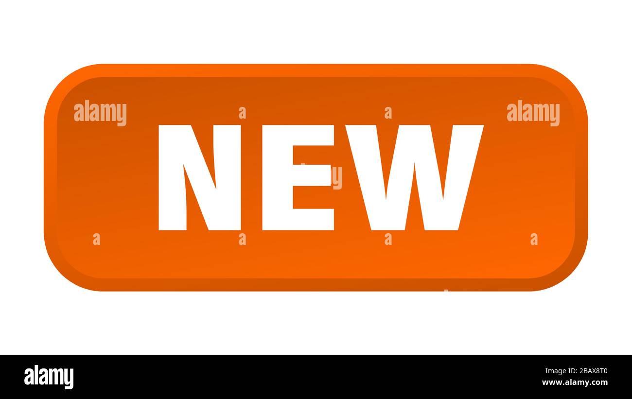 new button. new square 3d push button Stock Vector Image & Art - Alamy