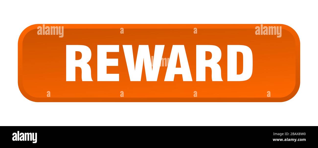 reward button. reward square 3d push button Stock Vector Image & Art - Alamy