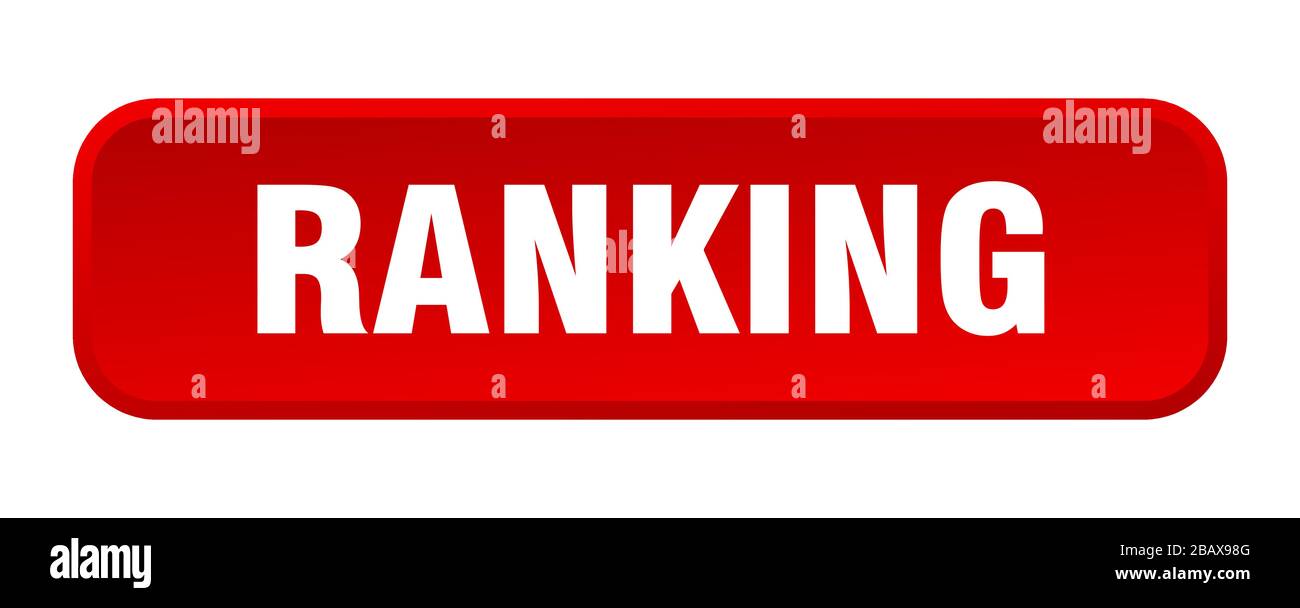 ranking button. ranking square 3d push button Stock Vector Image & Art ...