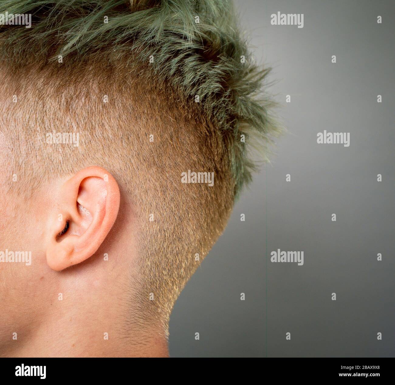 human ear detail macro close-up Stock Photo - Alamy