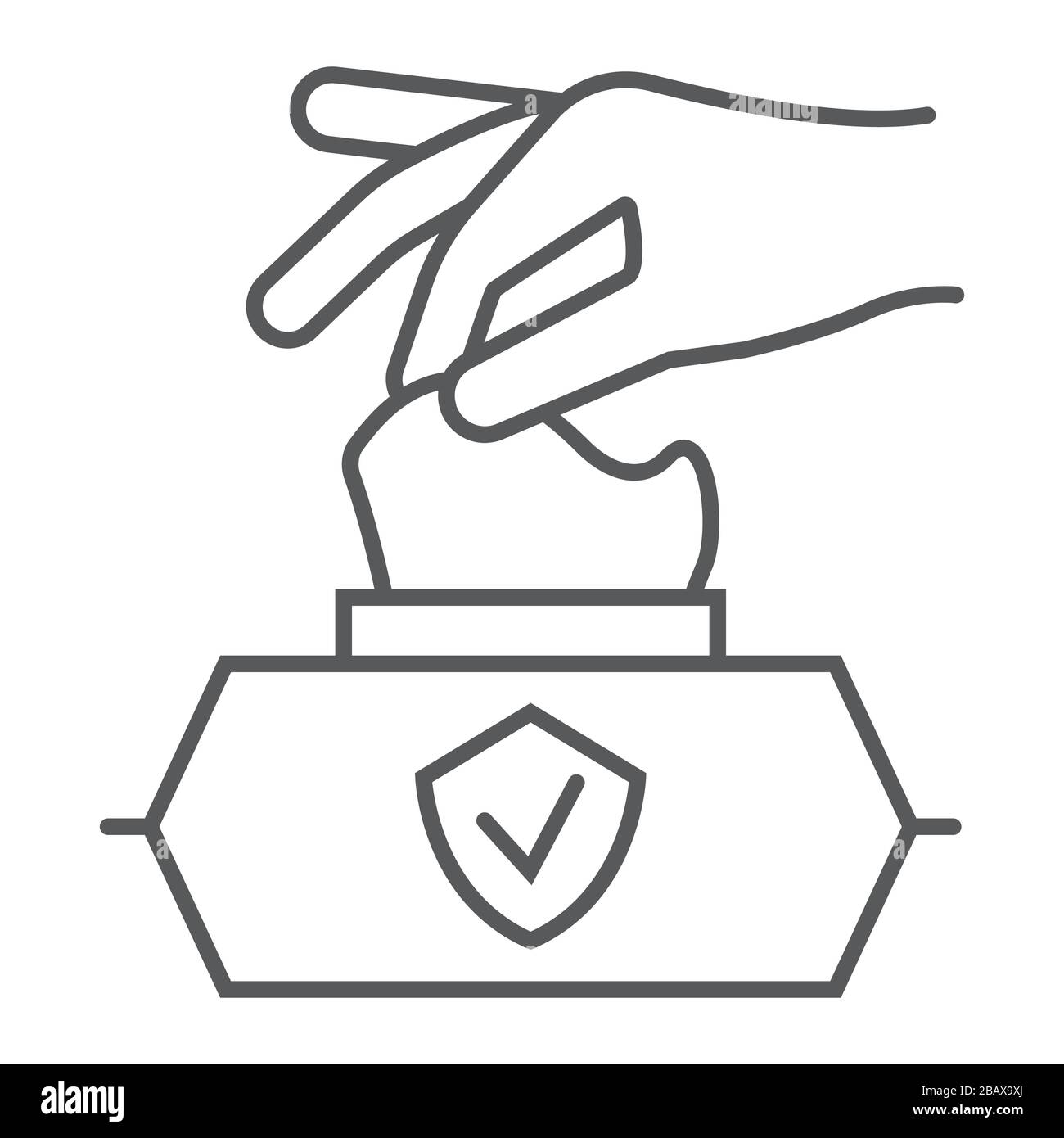 Hand pulling paper hi-res stock photography and images - Alamy