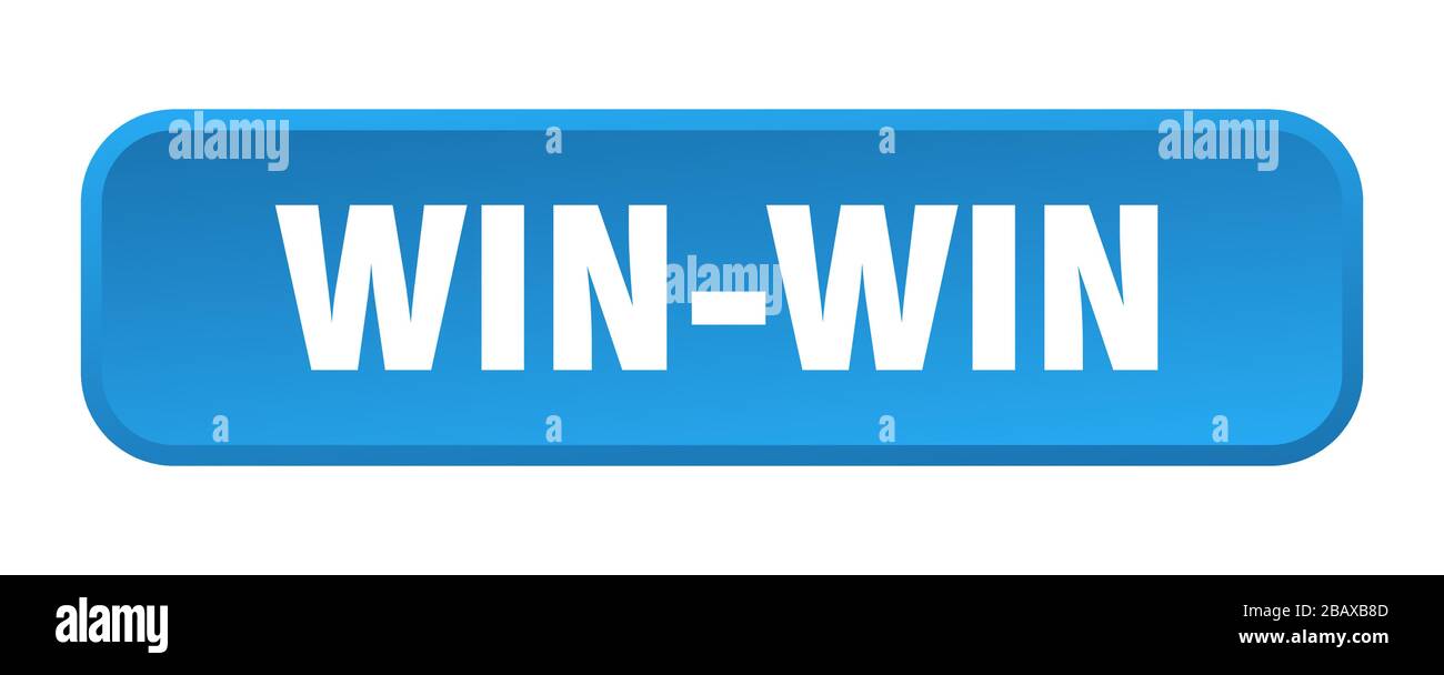 win-win button. win-win square 3d push button Stock Vector Image & Art ...