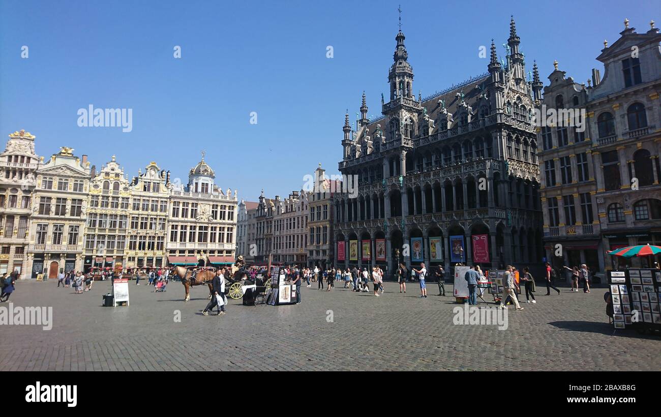 Brussels, Belgium architecture and scenery Stock Photo - Alamy
