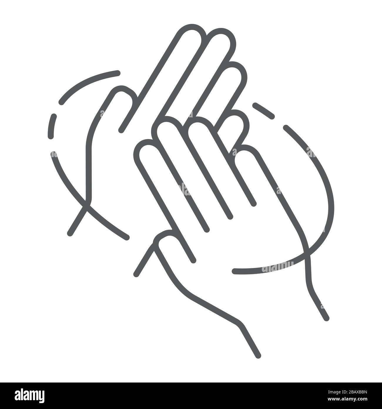 Human Hands Rubbing Stock Vector Images Alamy