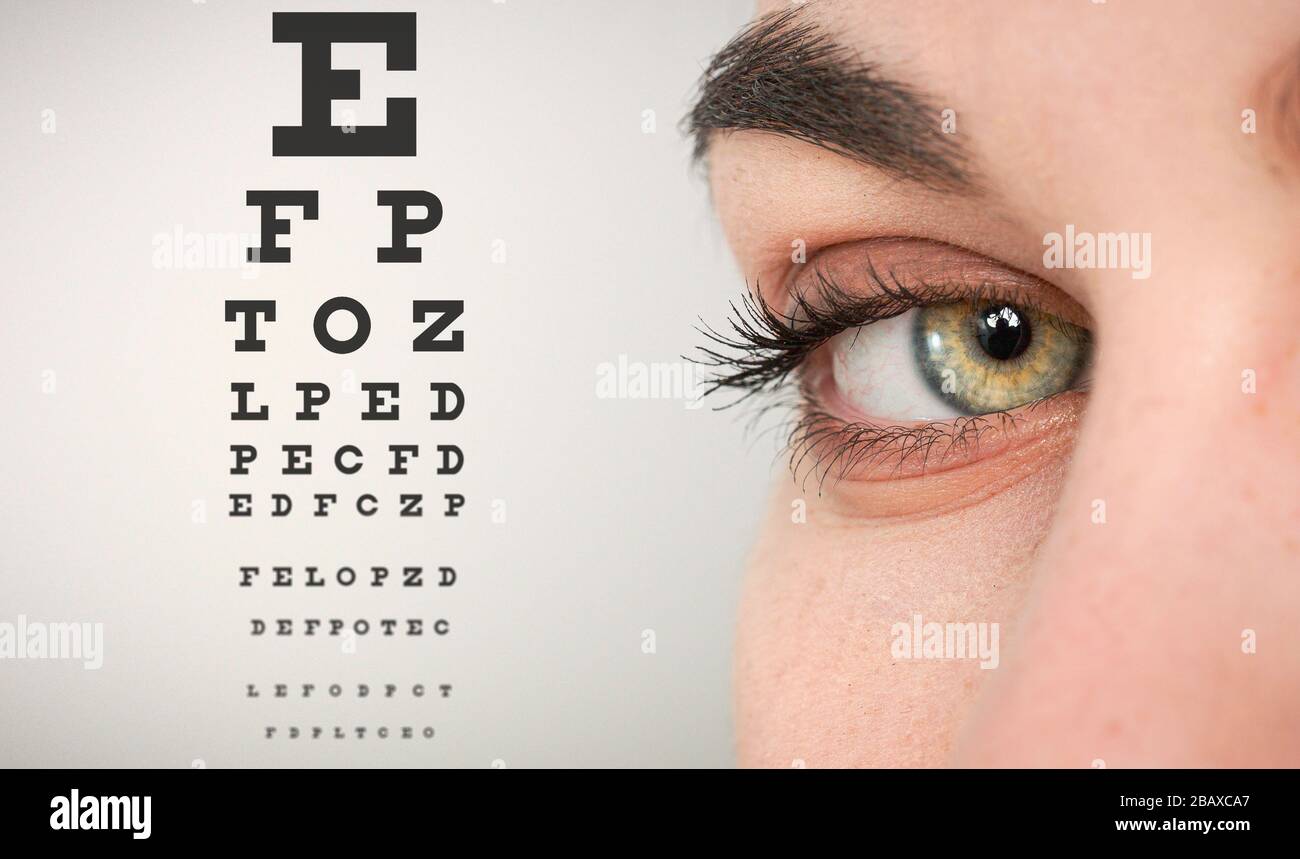 beautiful human eye close-up macro detail shot Stock Photo - Alamy
