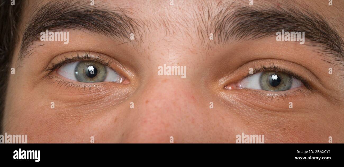 beautiful human eye close-up macro detail shot Stock Photo - Alamy
