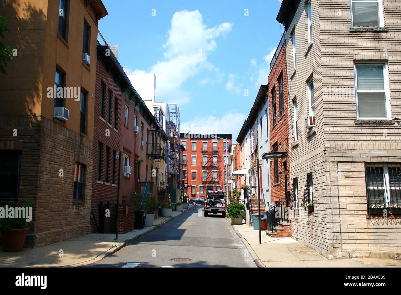 Dennet Place is one of the last surviving alleys in New York City, with ...