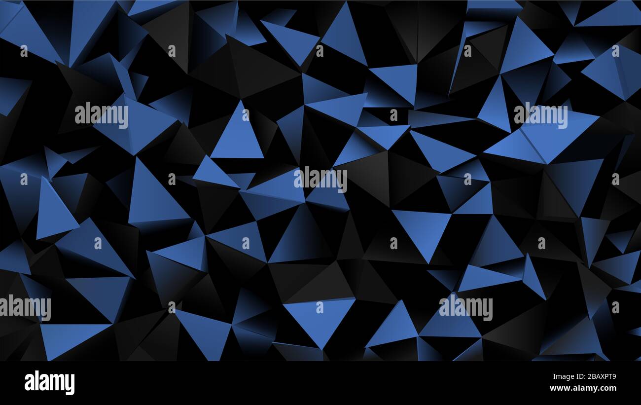 Abstract screensaver with geometric triangular shapes. Fashionable ...